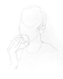 EAT drawing easy STEP BY STEP how to draw art realistic eating ...