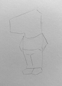 How to draw CHILL GUY drawing easy STEP BY STEP realistic realism ...