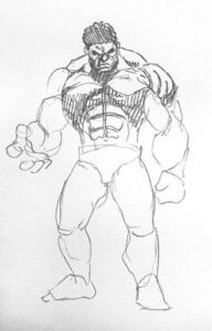 How to draw HULK drawing easy STEP BY STEP realistic realism shading ...