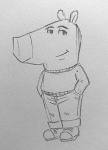 How to draw CHILL GUY drawing easy STEP BY STEP realistic realism ...