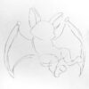 How to draw BAT drawing easy STEP BY STEP realistic with shading ...